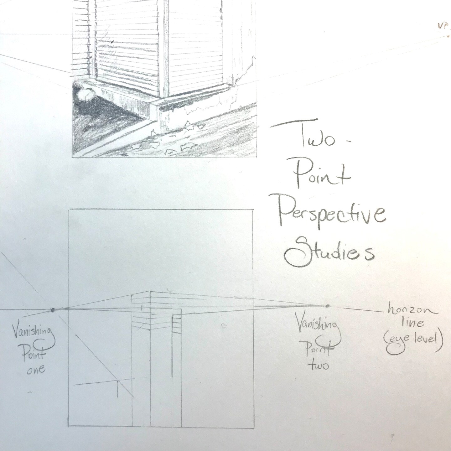 Creative 2 Point Perspective Drawings