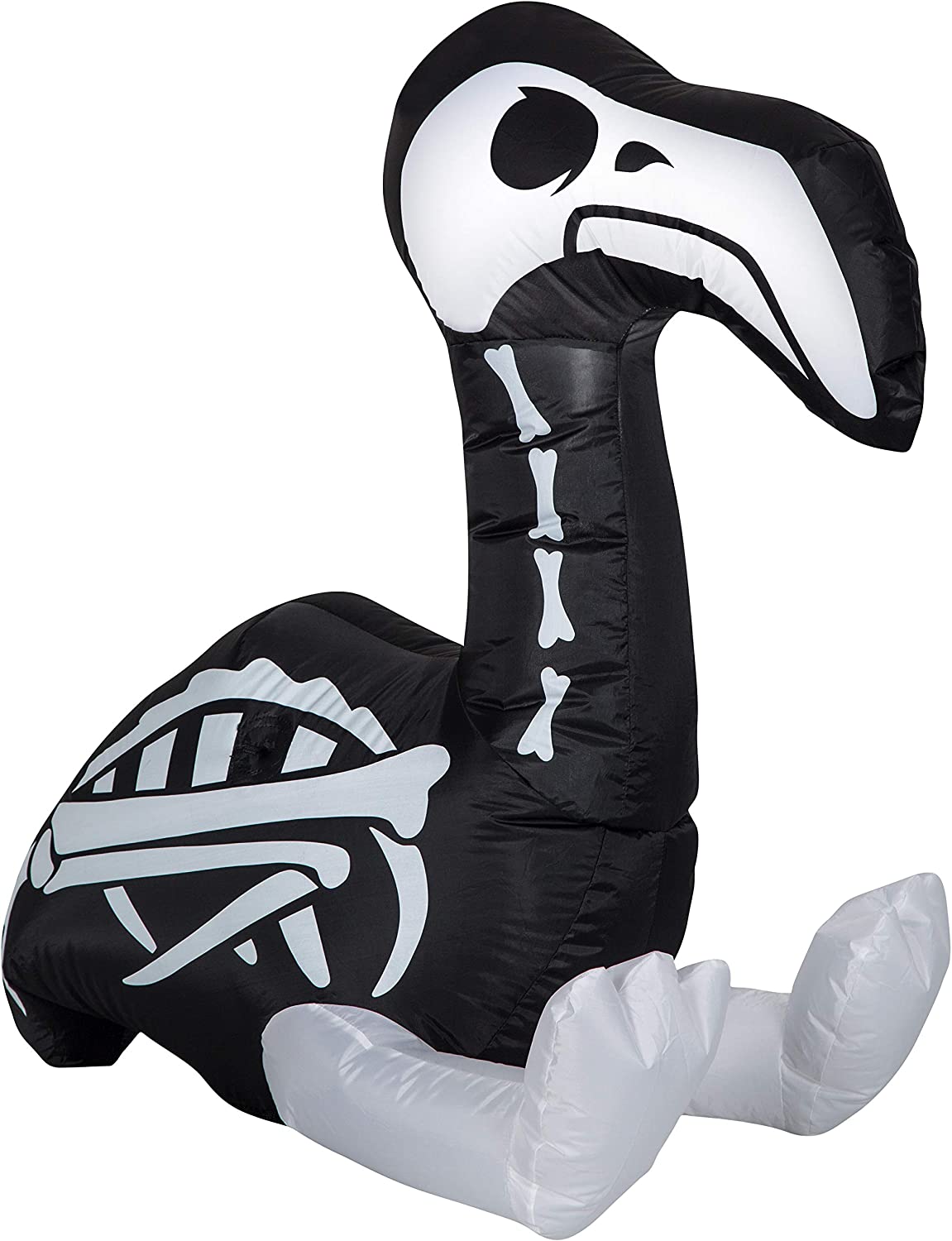 3' Gemmy Airblown Inflatable Halloween Skeleton Flamingo 223151 | Michaels