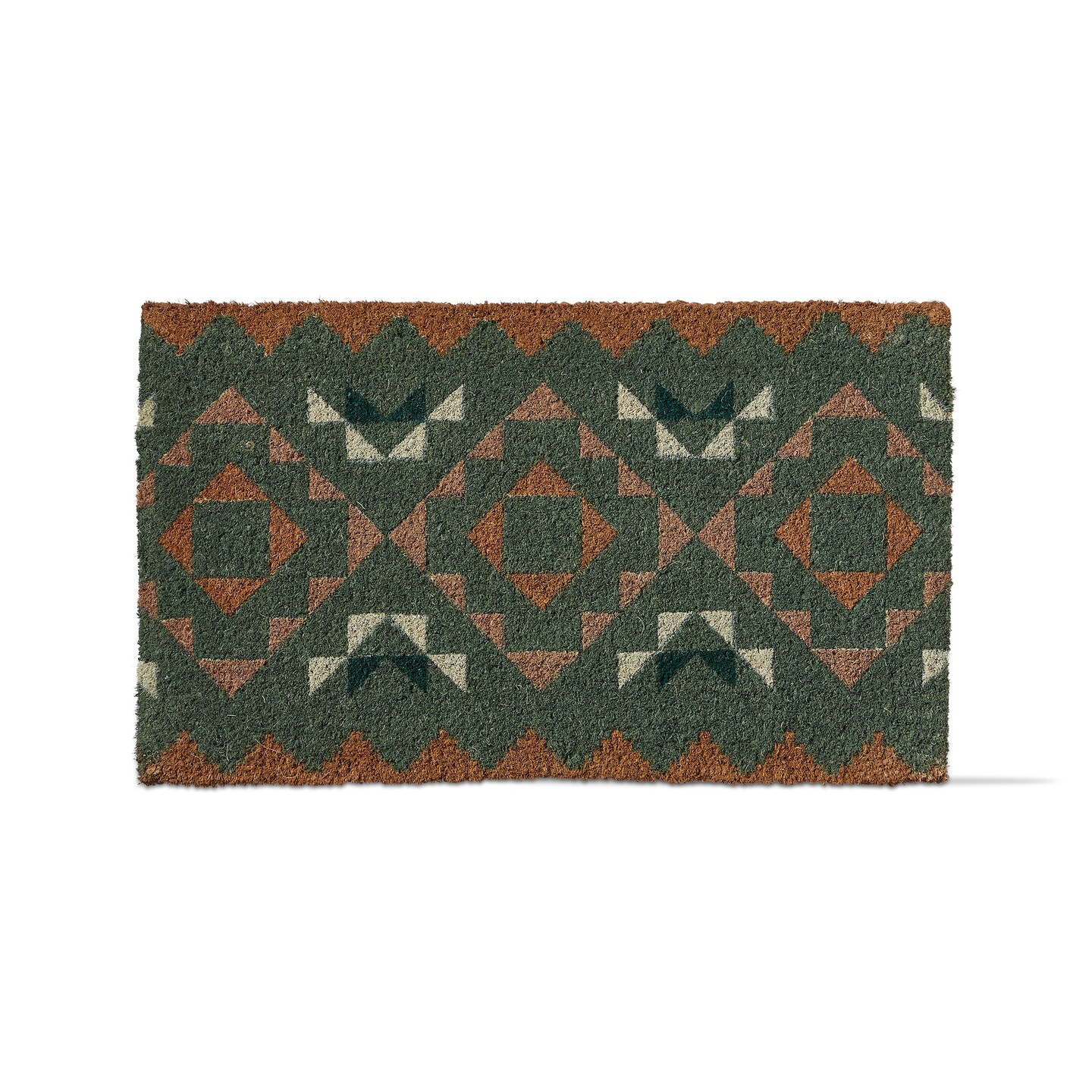 1'6"X2'6" Geometric Coir Doormat | Michaels
