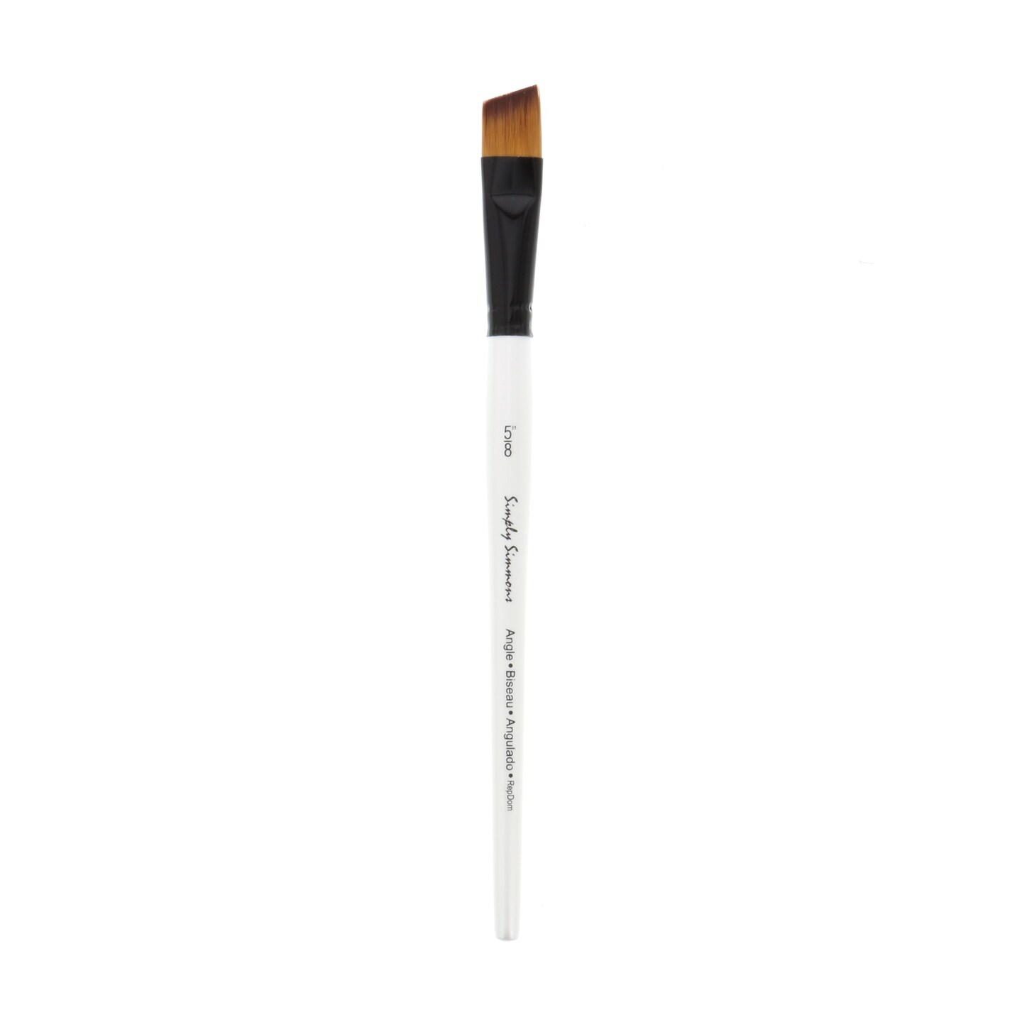 Robert Simmons Simply Simmons Short Handle Brush, Angle Shader, 5/8 ... Robert Simmons Simply Simmons Short Handle Brush, Angle Shader, 5/8 ...
