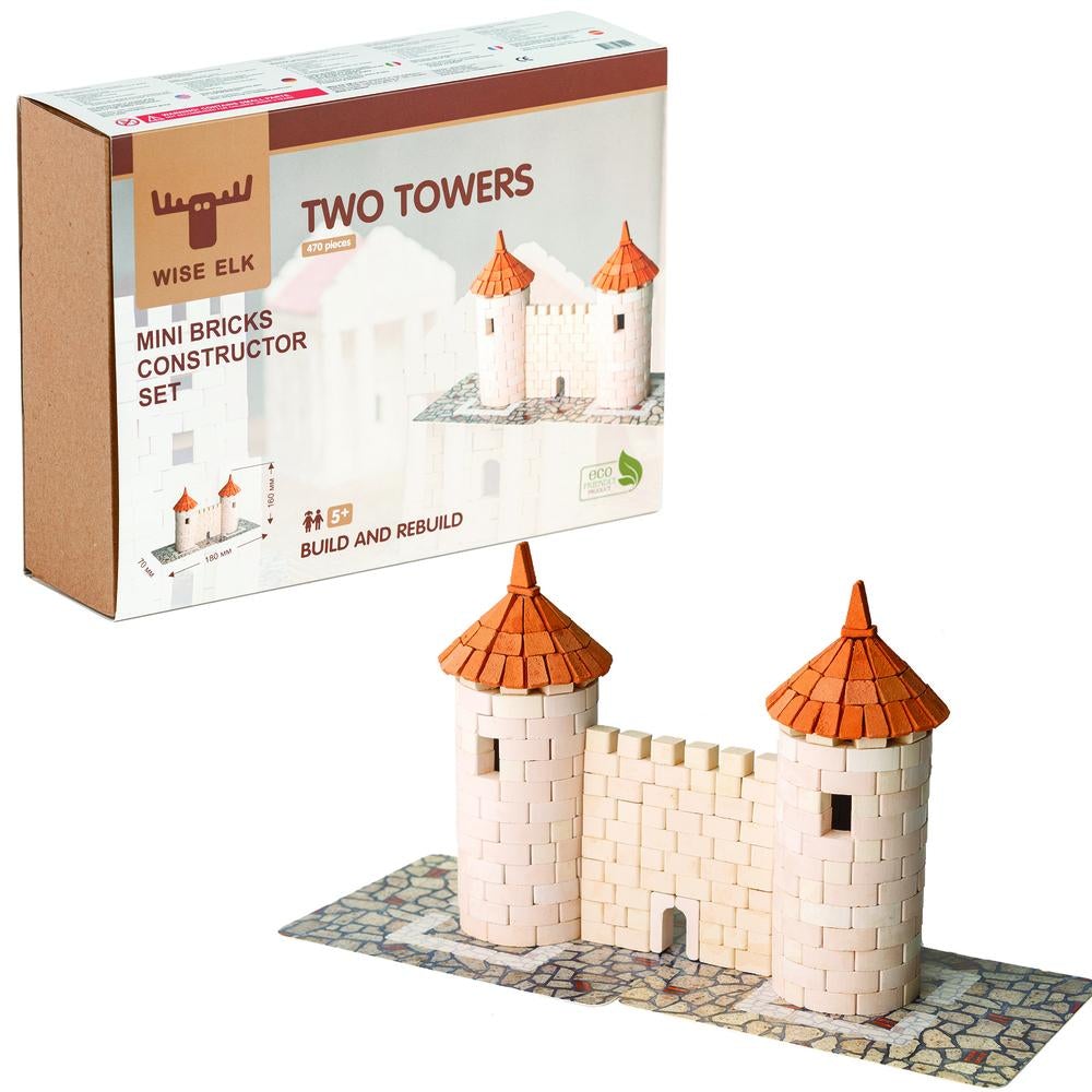 Mini Bricks Construction Set - Two Towers | Michaels