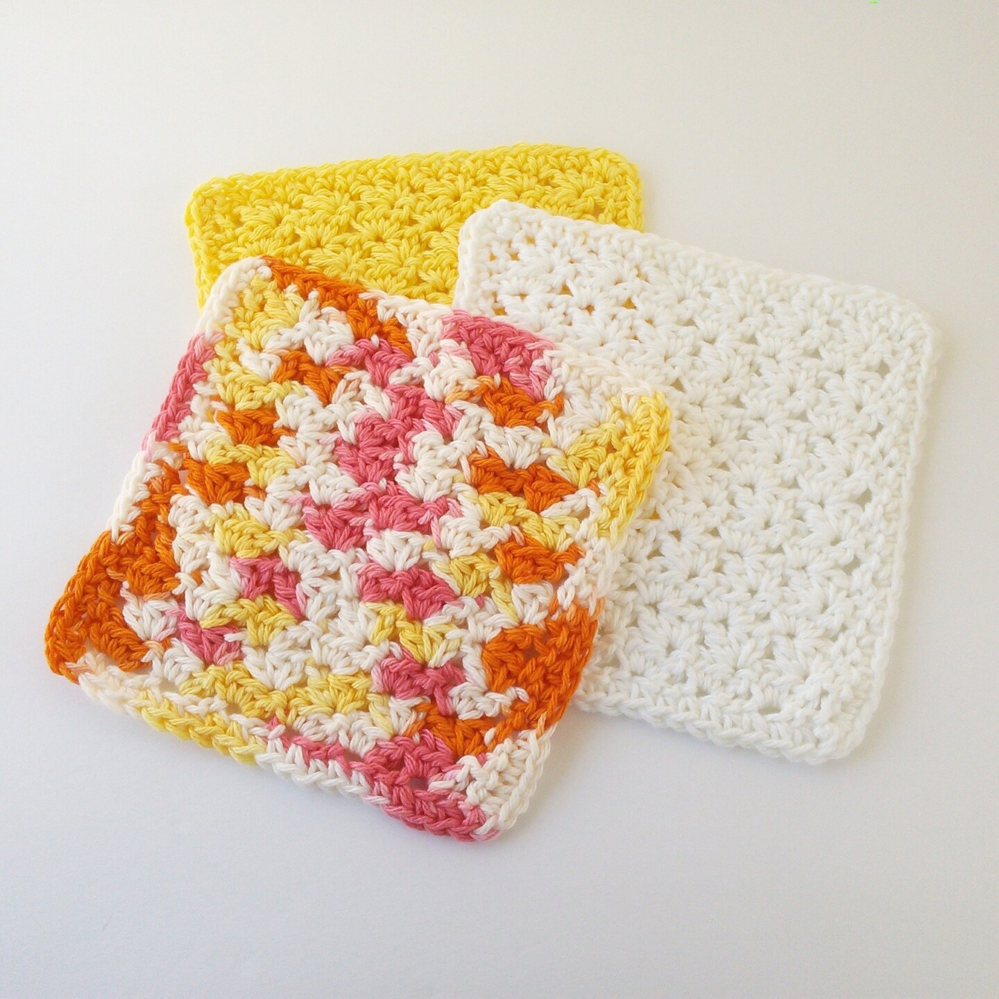 Dishcloths for Kitchen, Set of 3 Cotton Cloths, Housewarming Gift ...