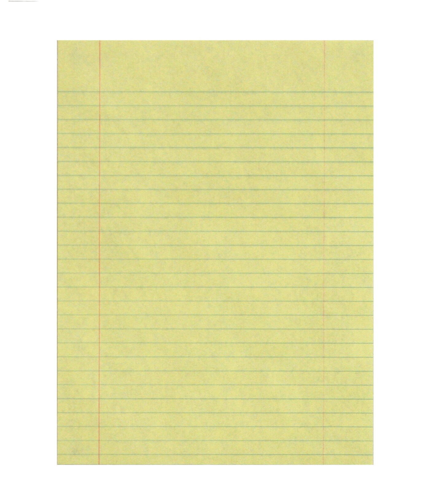 School Smart Composition Paper, 8 x 10-1/2 Inches, Yellow, 500 Sheets ...