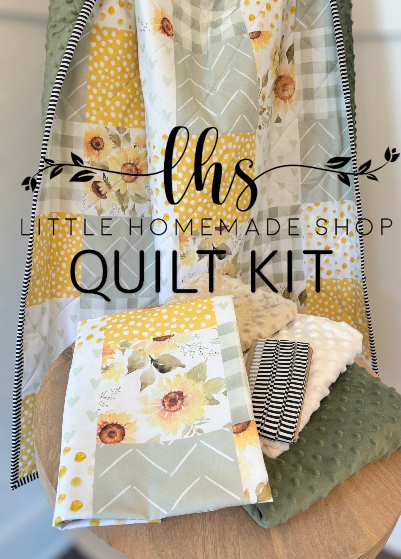 Quilt Kit - Beginners quilt kit - sunflowers | MakerPlace by Michaels