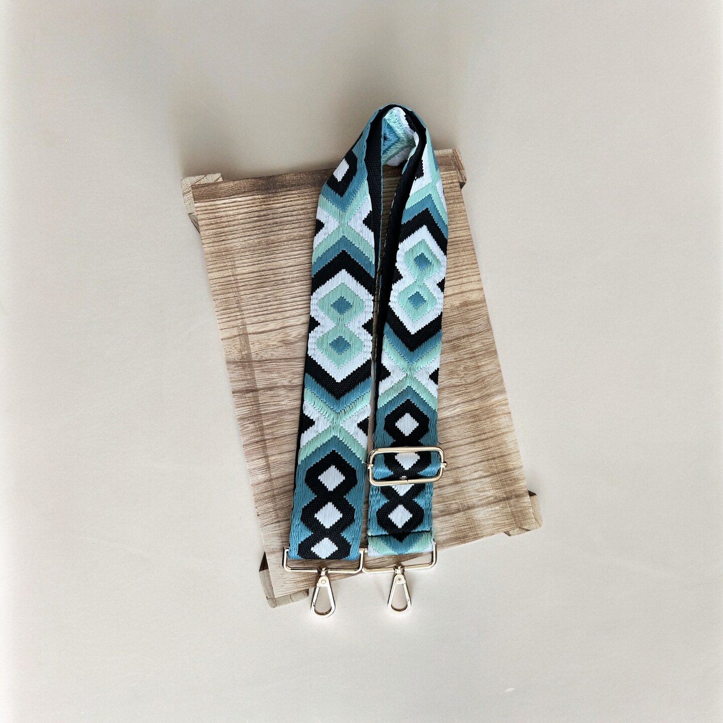 3-Inch Interchangeable Bag Strap with Gold Metal Hardware - Fits All ...