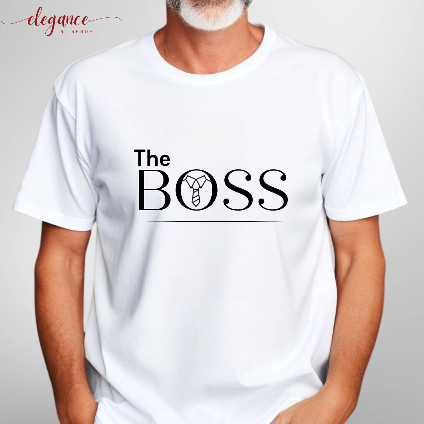 Minimalist The Boss Dad T-shirt, Fathers Day Gift for The Businessman ...