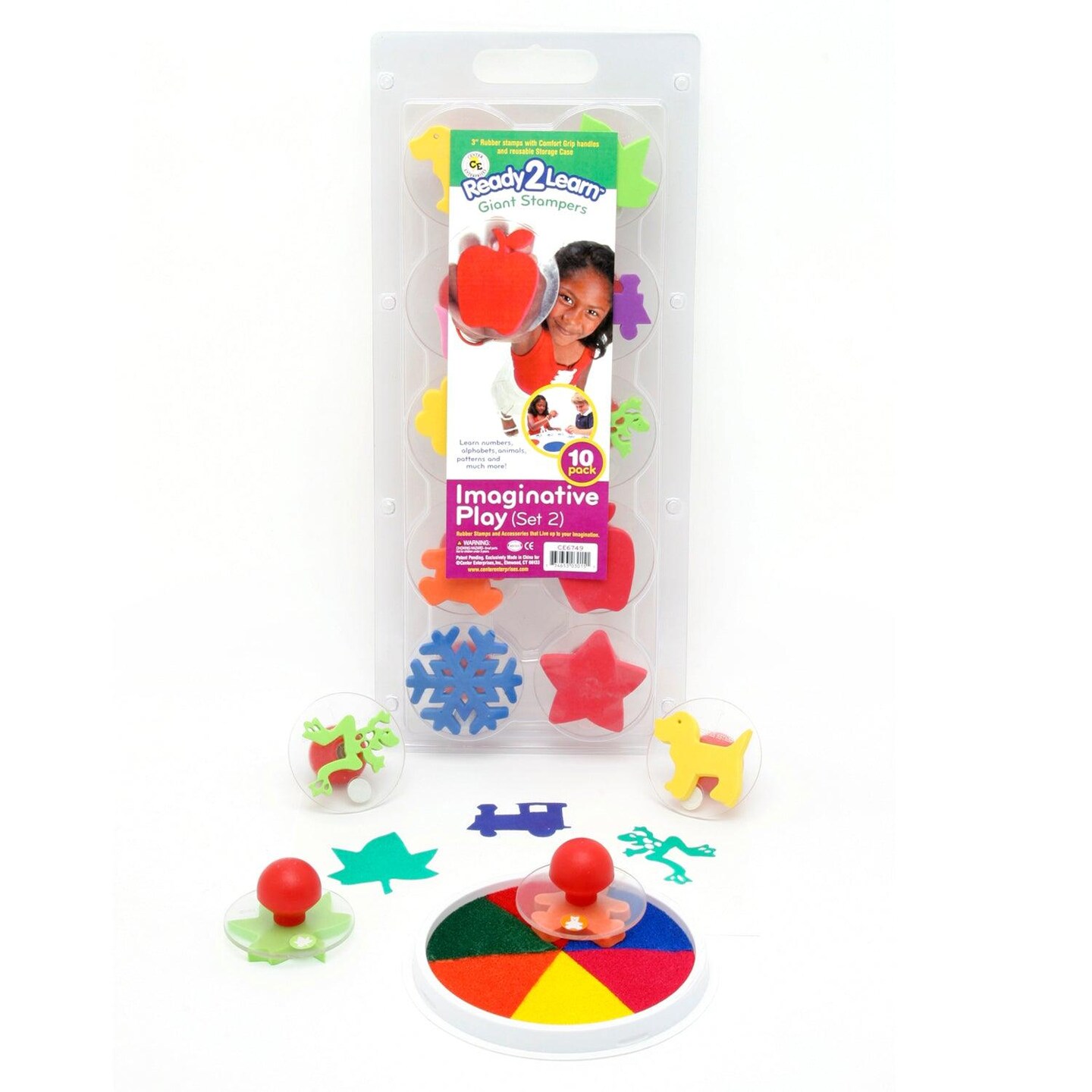 Giant Stampers - Imaginative Play - Set 2 - Set of 10 | Michaels