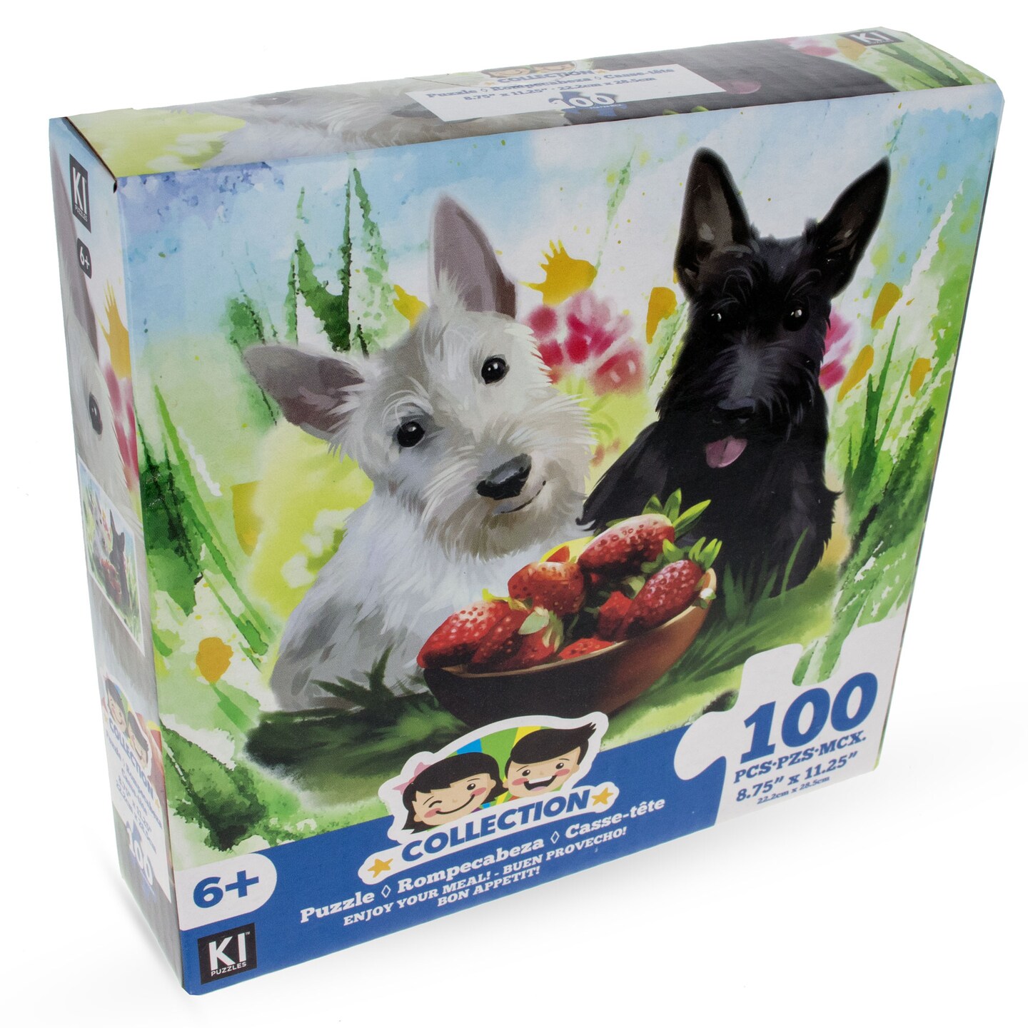 100 Piece Two Dogs Posing Puzzle | Michaels