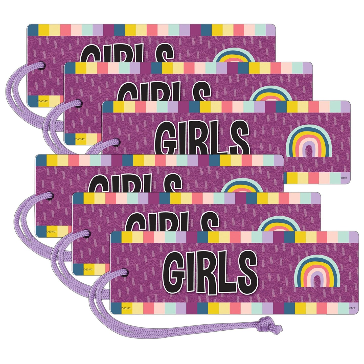 Oh Happy Day Magnetic Girls Pass, Pack of 6 | Michaels