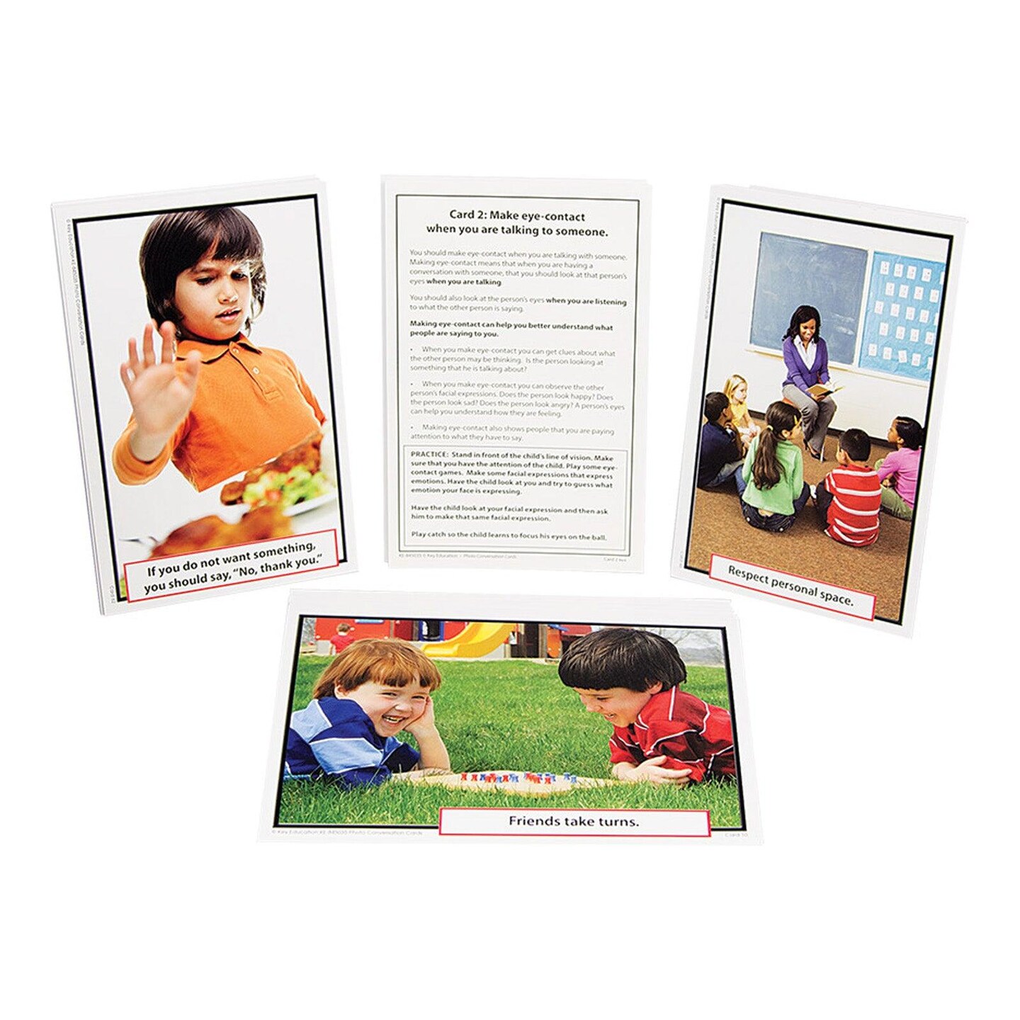 Photo Conversation Cards for Children with Autism and Asperger's | Michaels