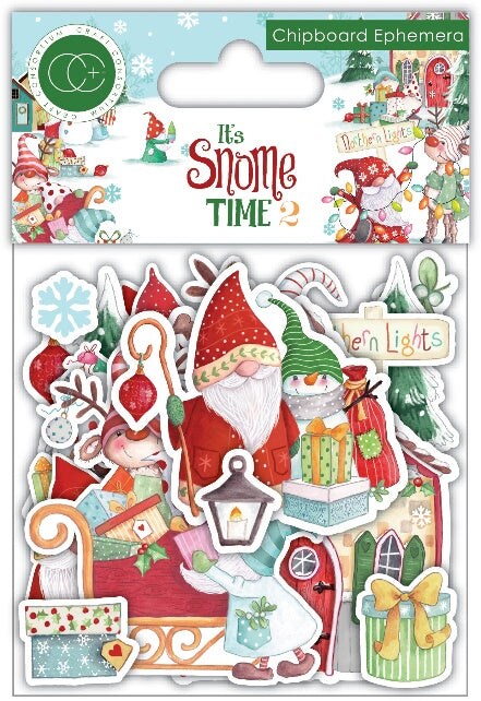 Craft Consortium It's Snome Time 2 - Chipboard Ephemera | Michaels