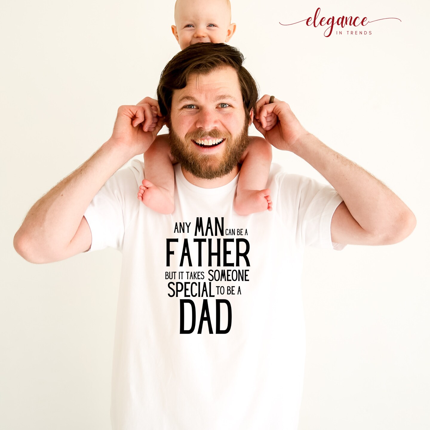 Touching Fathers Day Gift for New Dad, Any Man Can Be A Father But It ...