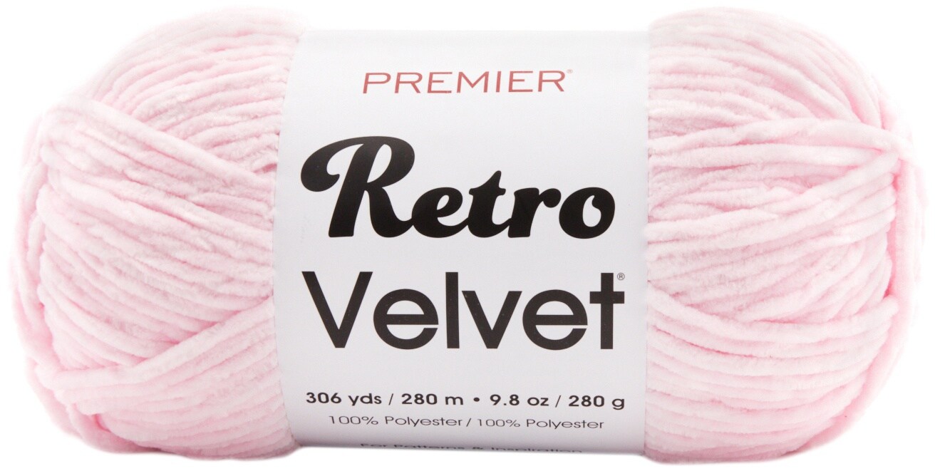 Premier Retro Velvet Yarn-Baby Pink | Michaels