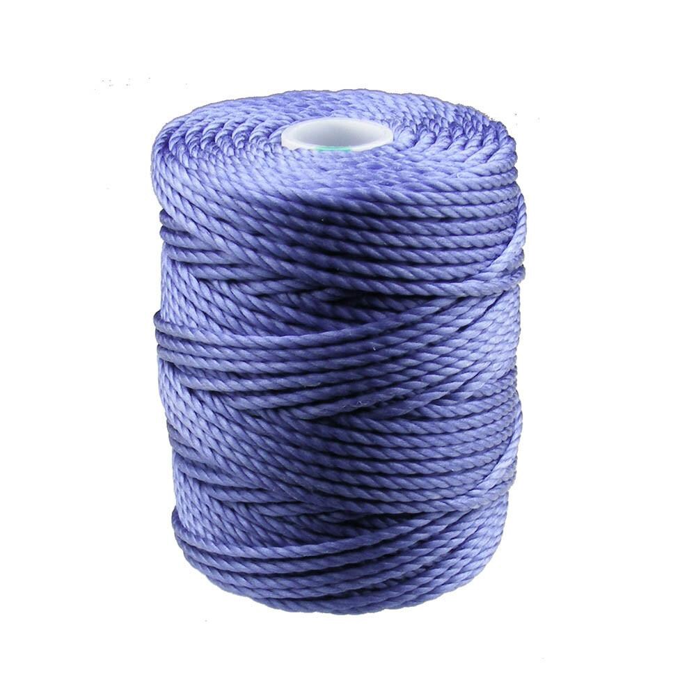 C-Lon Tex 400 Heavy Weight Bead Cord, Hyacinth ,1.0mm, 36 Yard Spool ...