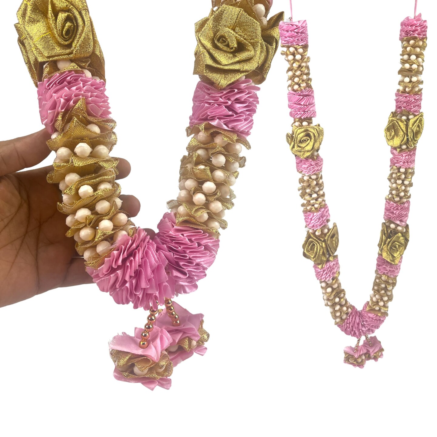 2ct Wedding Garland, Varmala Rose Garland, Artificial, Shadi, Indian ...