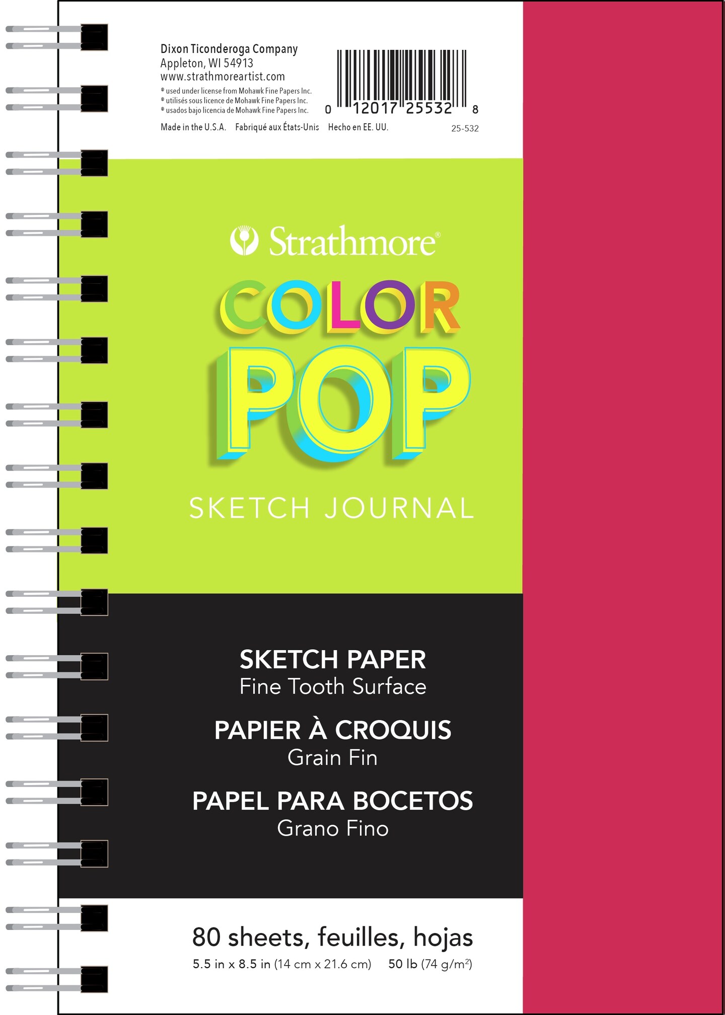 Strathmore Color Pop Journal -Pink | Michaels