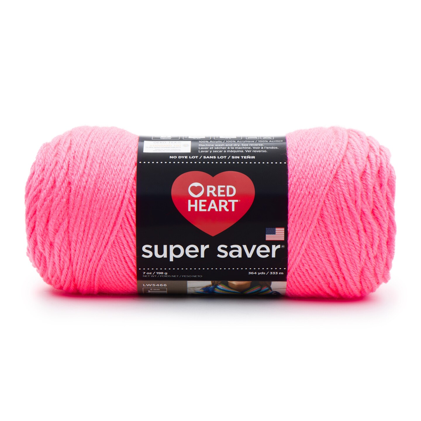 Red Heart Super Saver Yarn-Pretty 'n Pink | Michaels