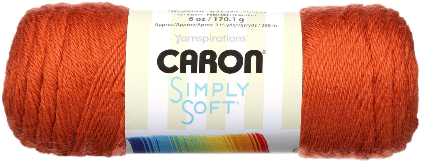Caron Simply Soft Solids Yarn-Pumpkin | Michaels