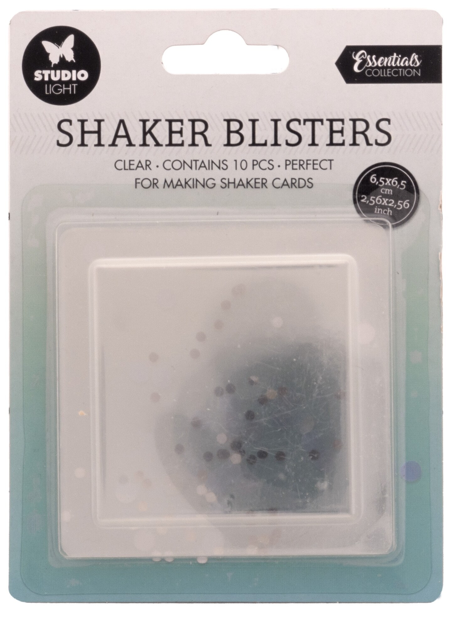 Studio Light Shaker Window Blister 10/Pkg-Nr. 02, Square | Michaels