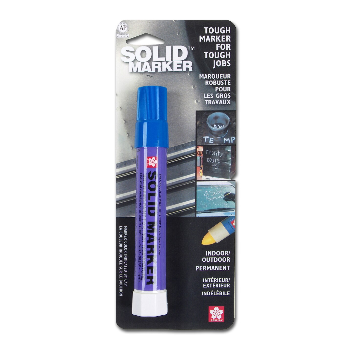 Sakura Solid Marker, The Original Solidified Paint Marker, 1Pk Blue ...