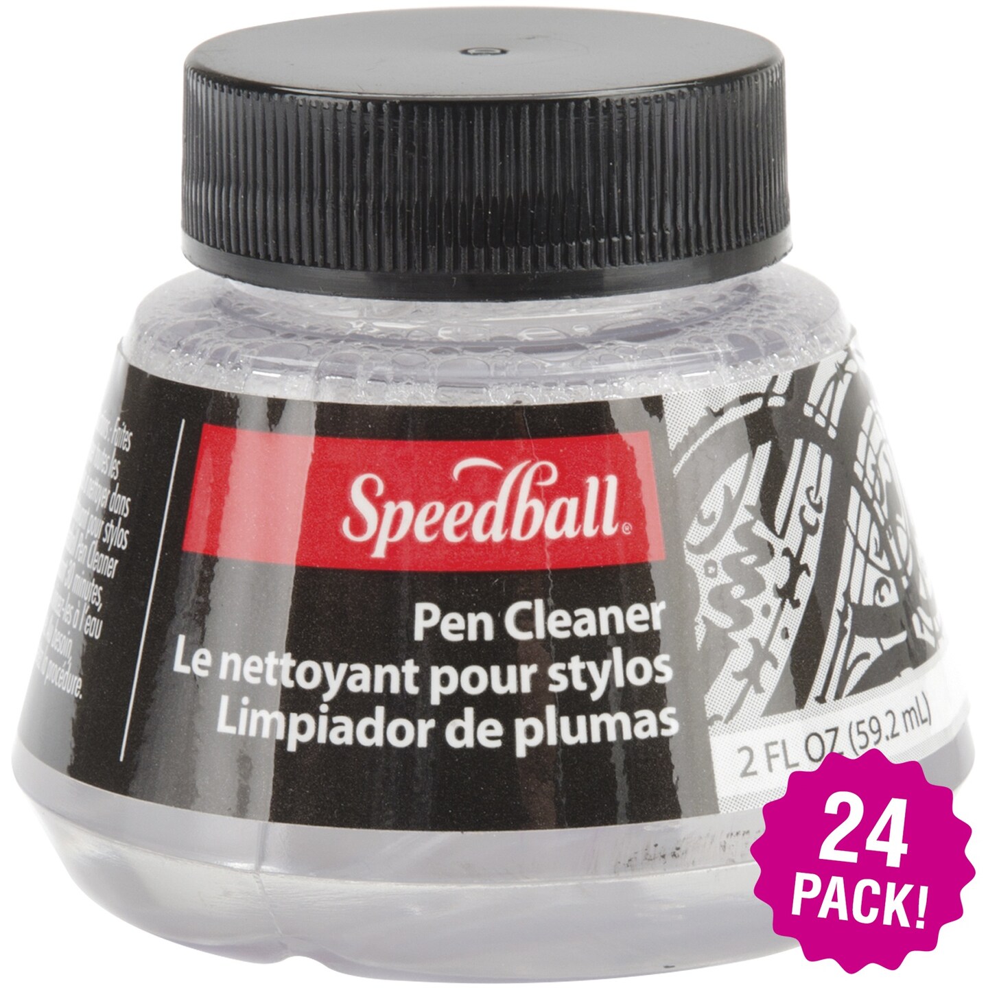 Multipack of 24 - Speedball Pen Cleaner-2oz | Michaels