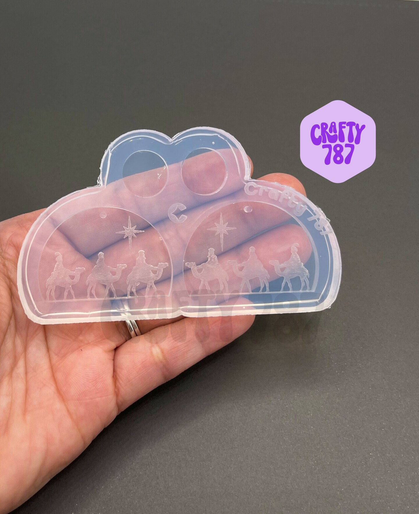 Three Kings Dangle Earring Silicone Mold, Tres Reyes Magos (C14) | Michaels