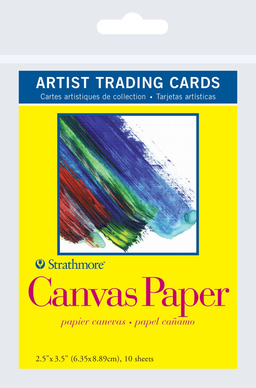 Strathmore Artist Trading Card Pack, Canvas Paper, 10 Sheets | Michaels