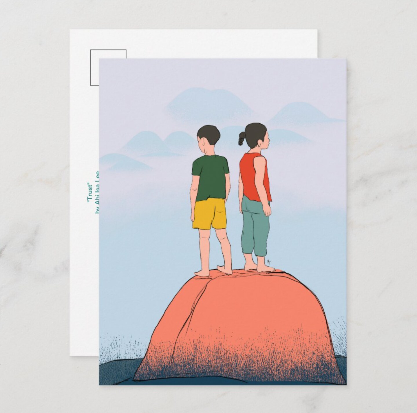 "Trust" Postcard | MakerPlace by Michaels