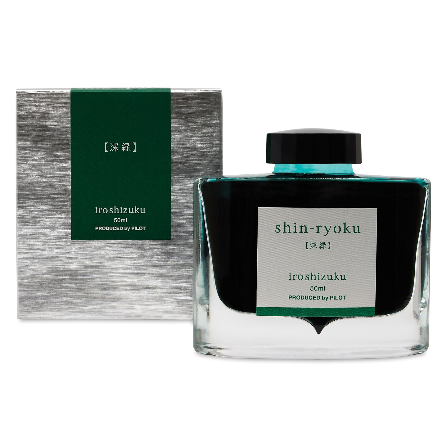 Pilot Iroshizuku Fountain Pen Ink - Forest Green (Shin-ryoku), 50 ml ...
