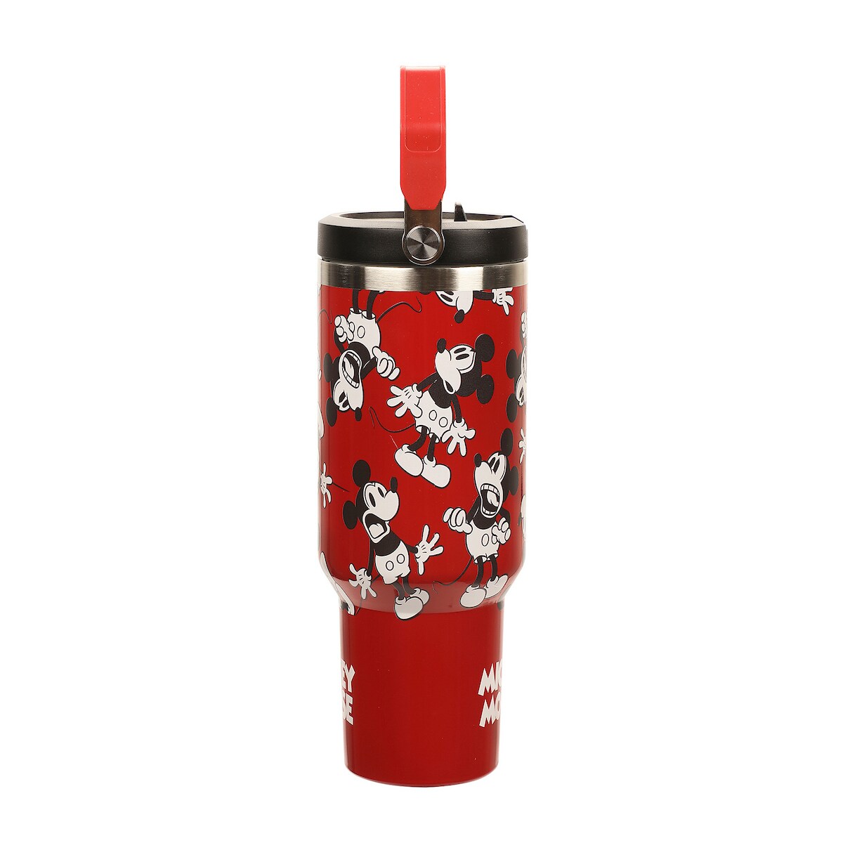 Disney Mickey Mouse All-Over Character Print Red 40 Oz Stainless Steel ...