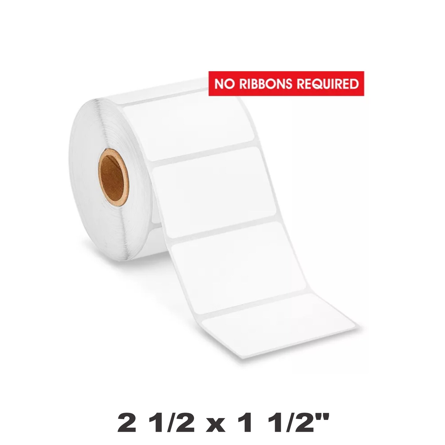 Thermal Labels Rolls W=2 1/2 x H=1 1/2 Thermal Labels Rolls W=2 1/2 x H=1 1/2