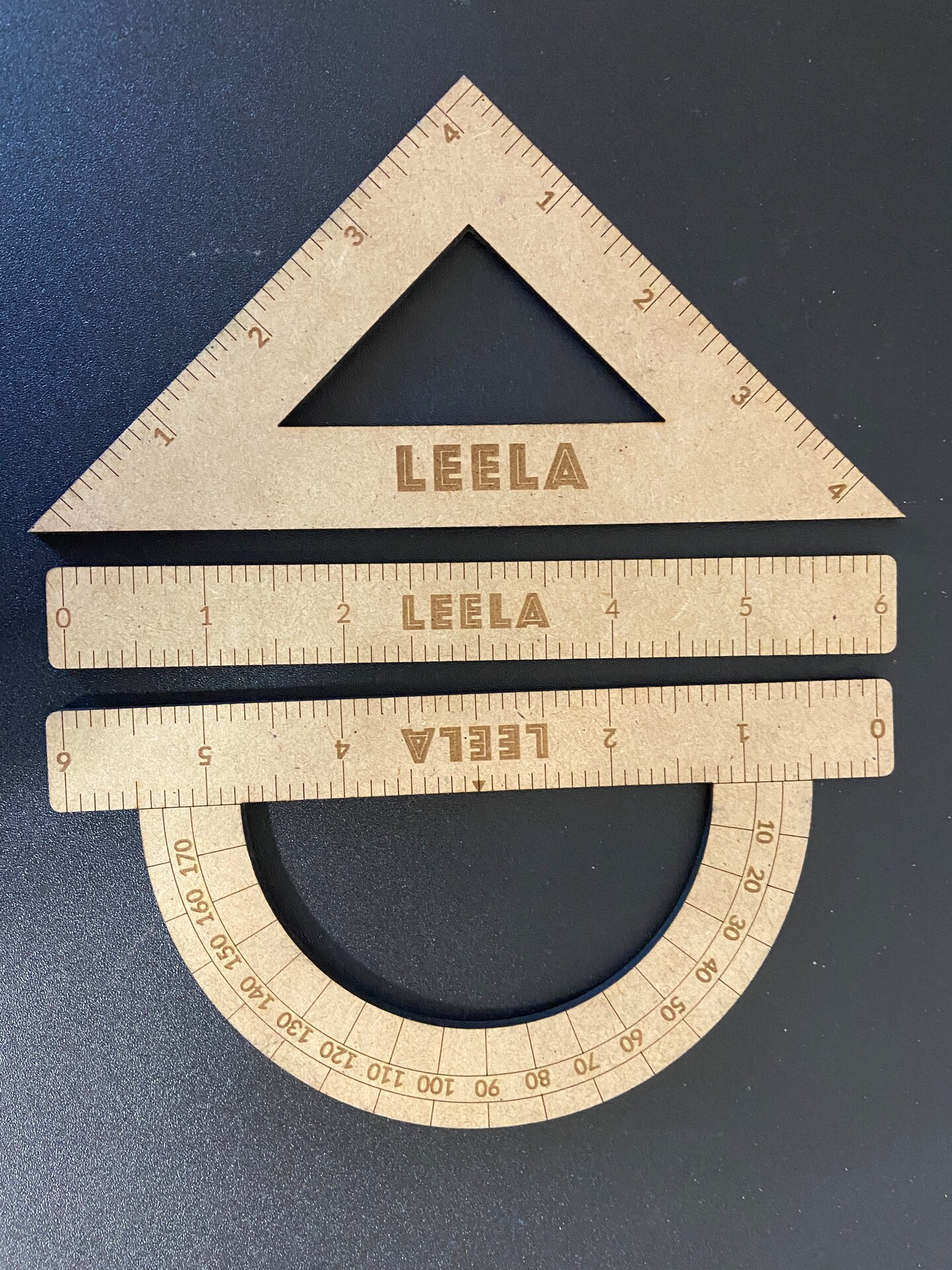 Personalized School Ruler Set - 3 Pieces | MakerPlace by Michaels