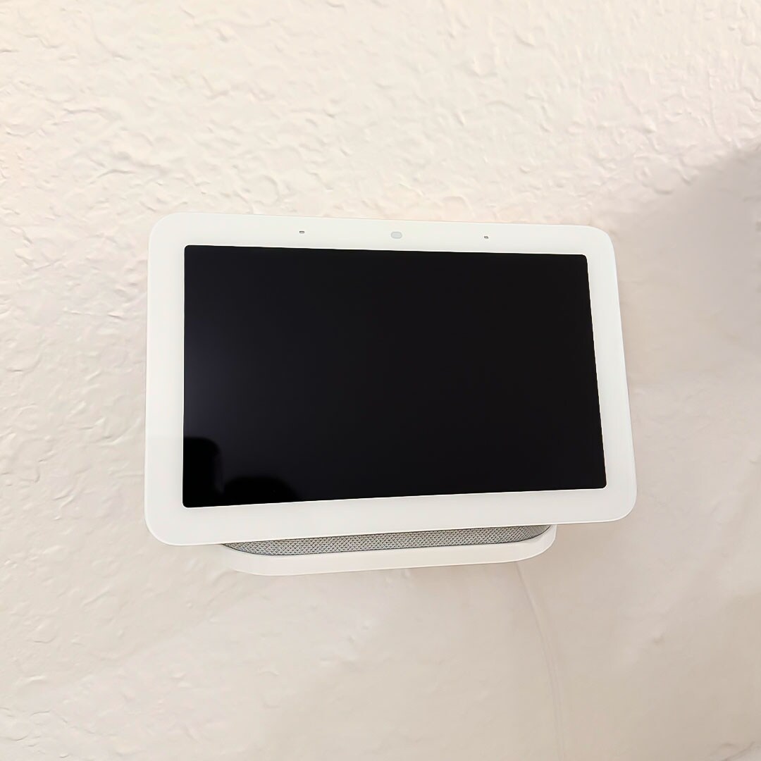 Google Nest Hub Mount Display - Wall or IKEA Skadis Pegboard - Organize ...