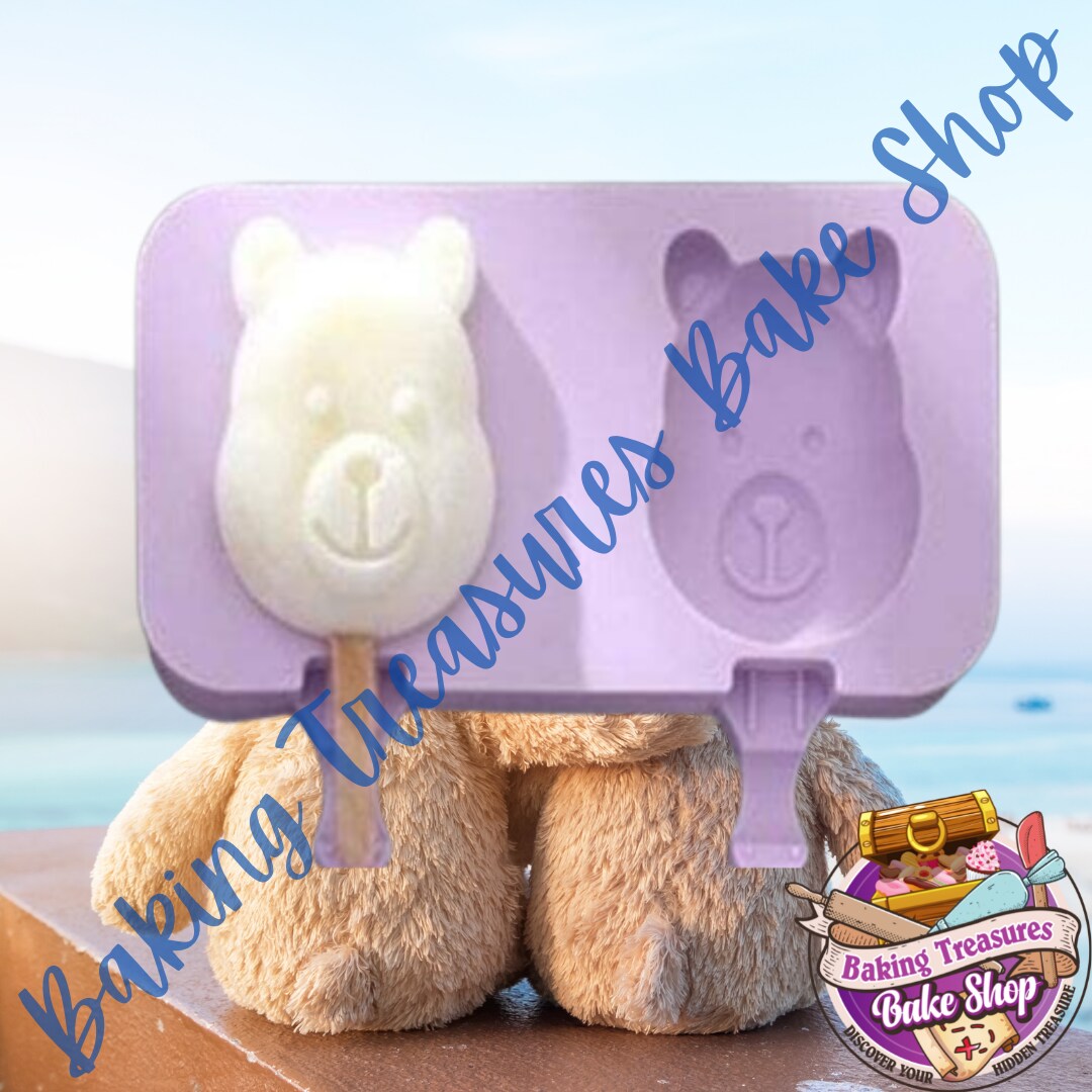 Bear Face Popsicle Silicone Mold | Michaels