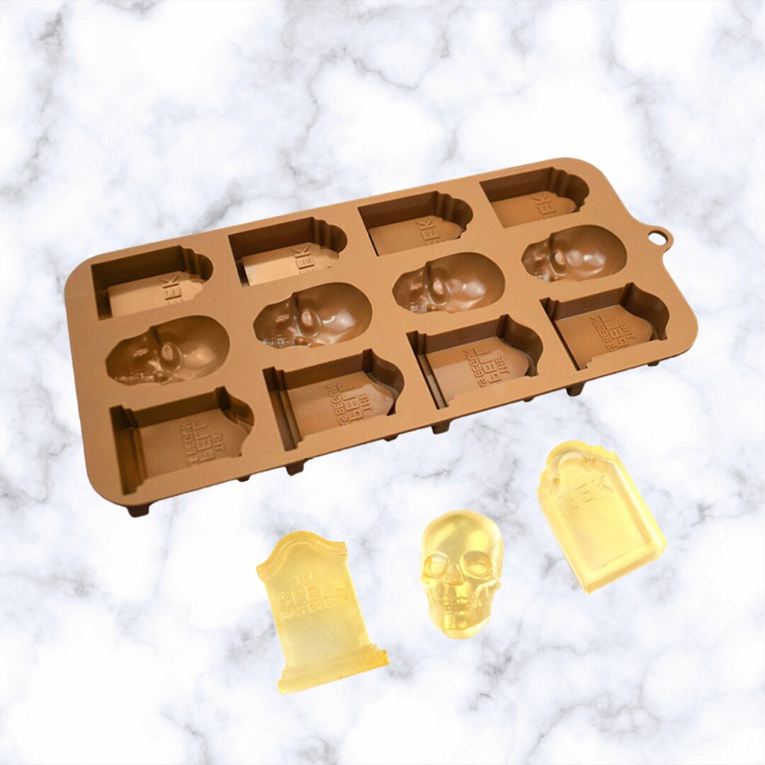 Tombstones & Skulls Silicone Mold | Michaels