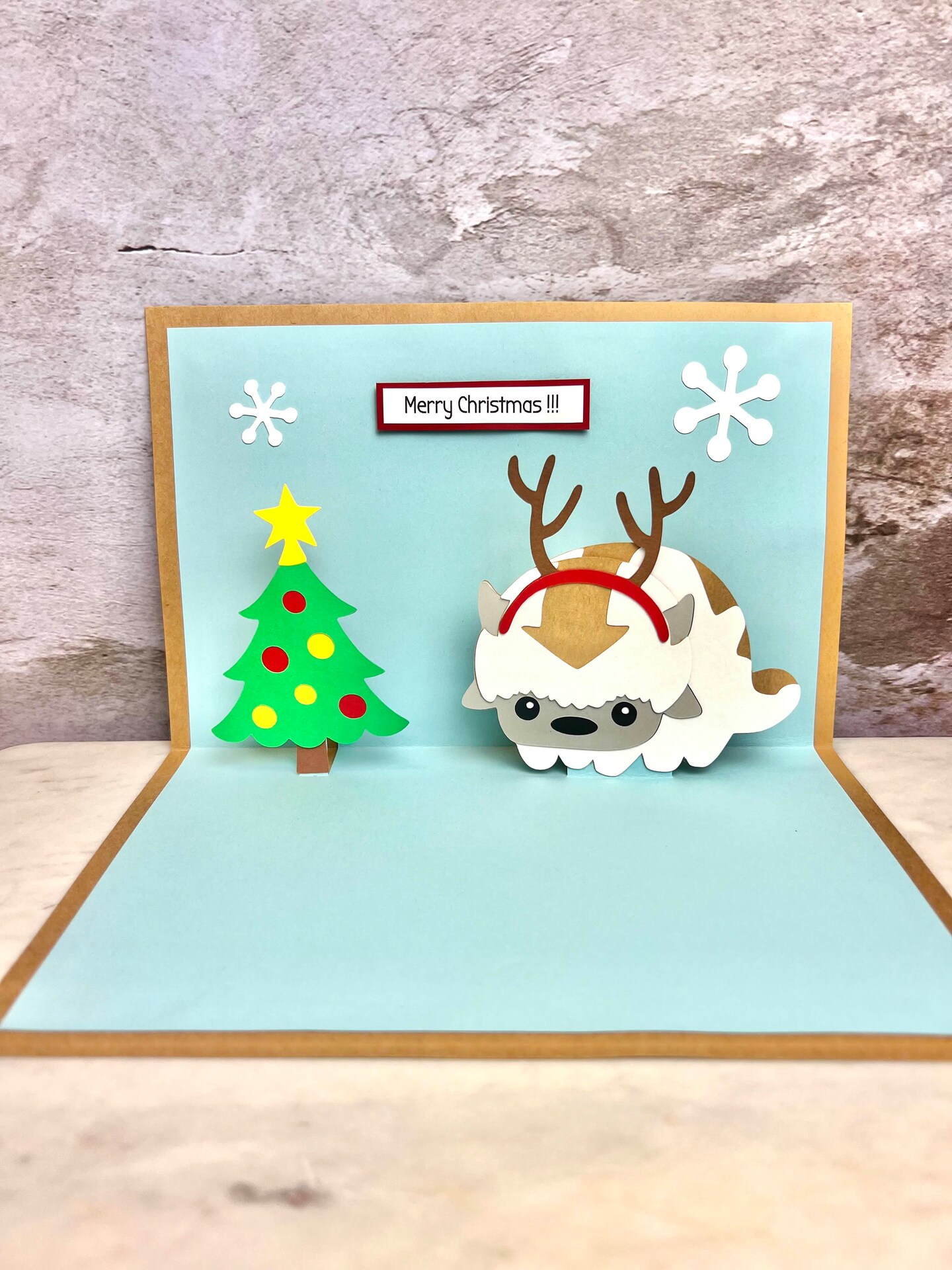 Appa Christmas Card - Pop Up Appa Christmas Card - Avatar The Last ...