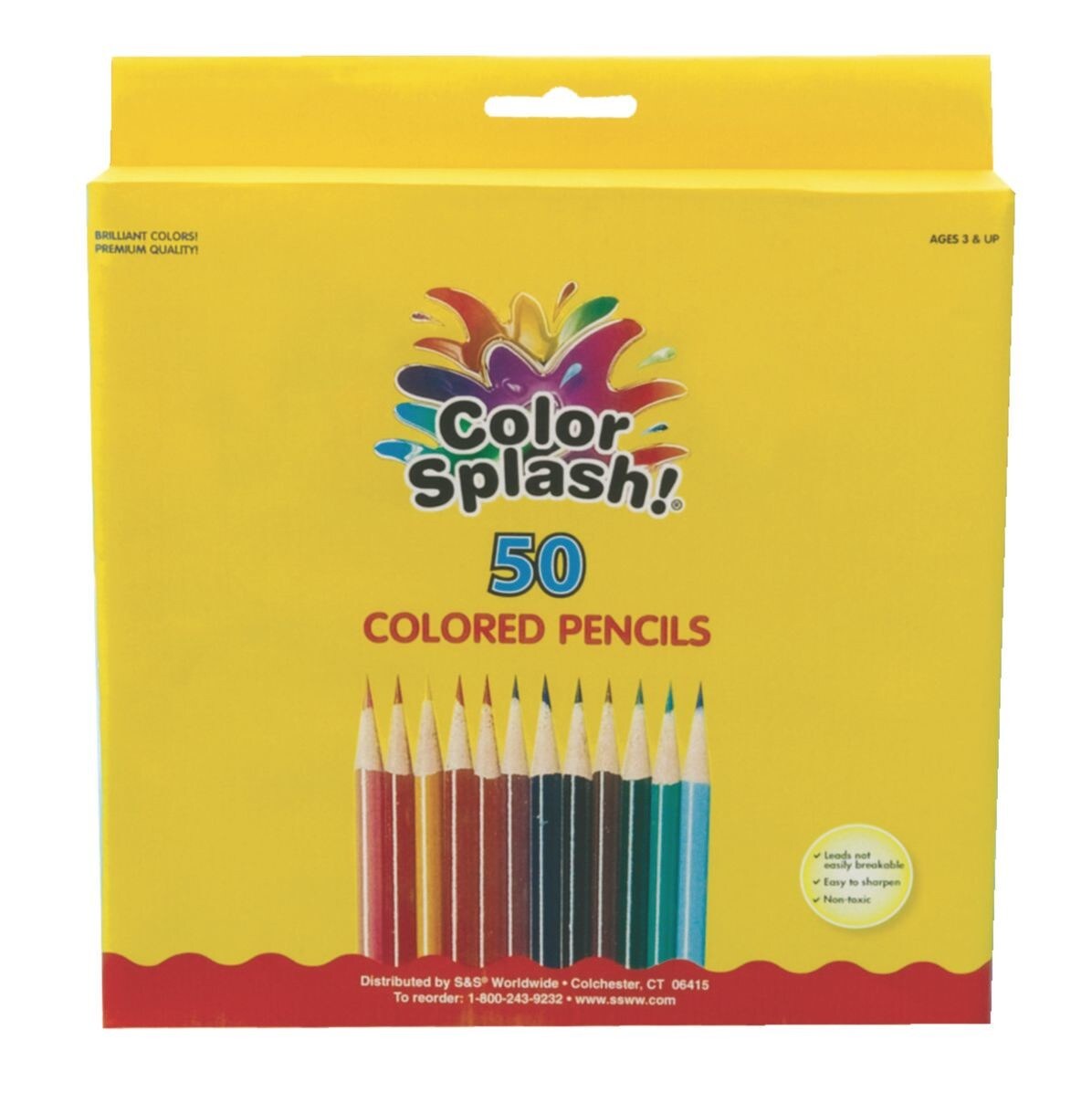 Color Splash!® Colored Pencils (Box of 50) | Michaels