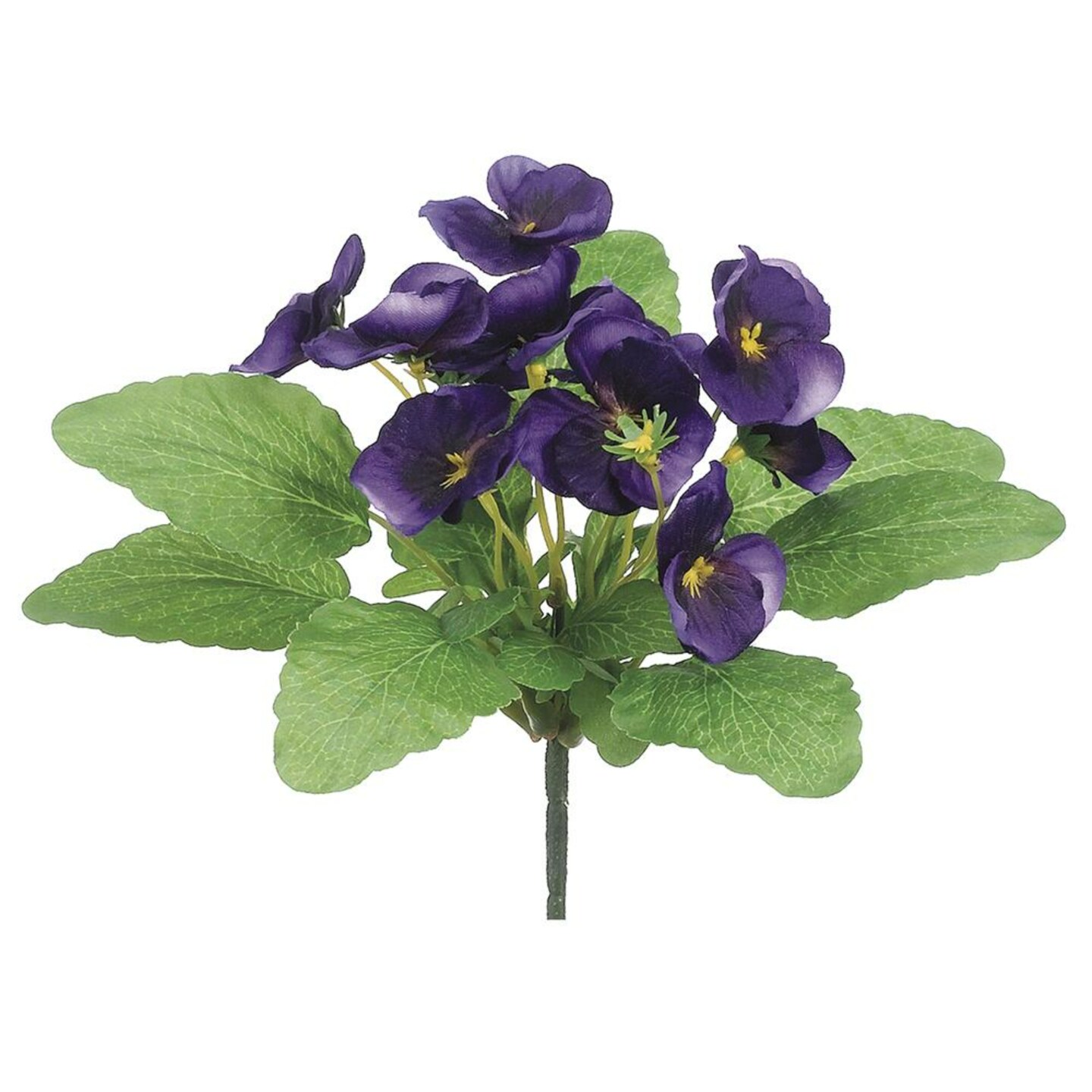Allstate Artificial Pansy Floral Bush Spray - 8.5" - Purple | Michaels
