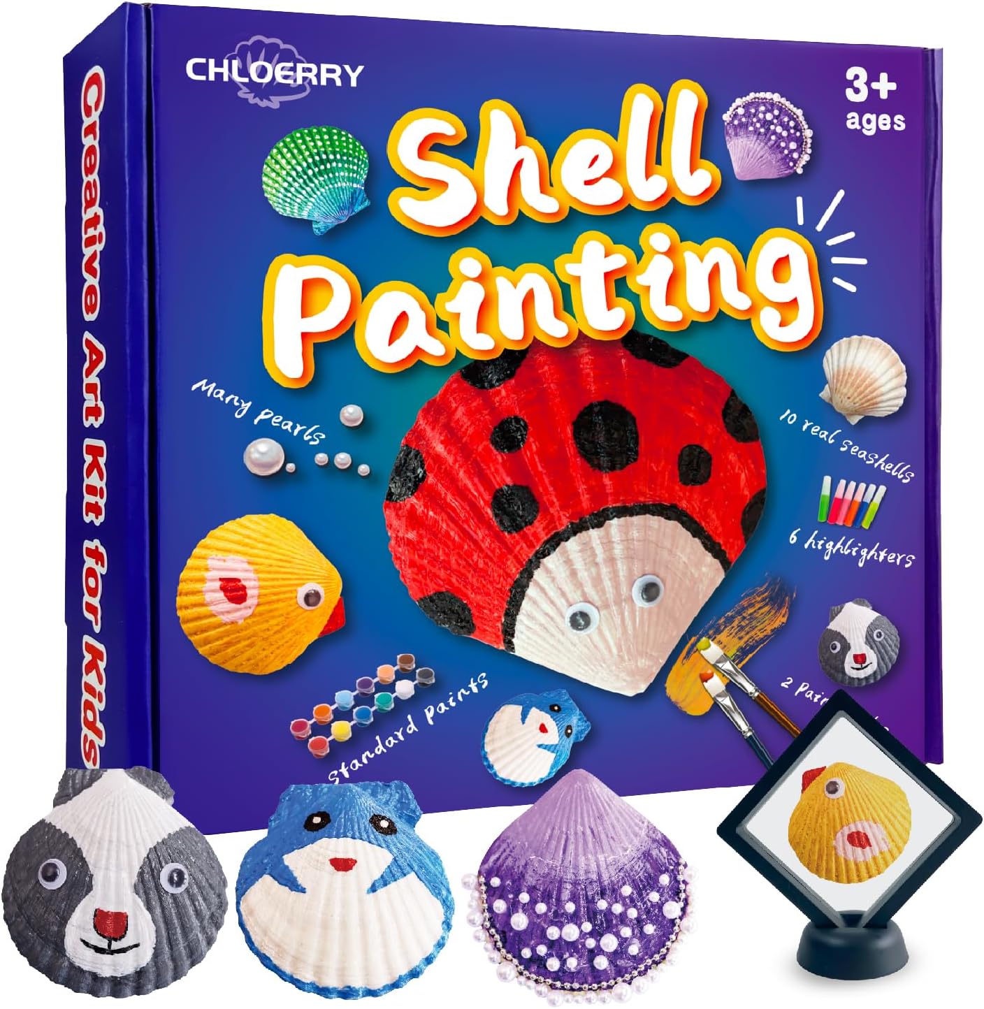 DIY Sea Shell Painting Kit for Kids Ages 3-12 | Michaels