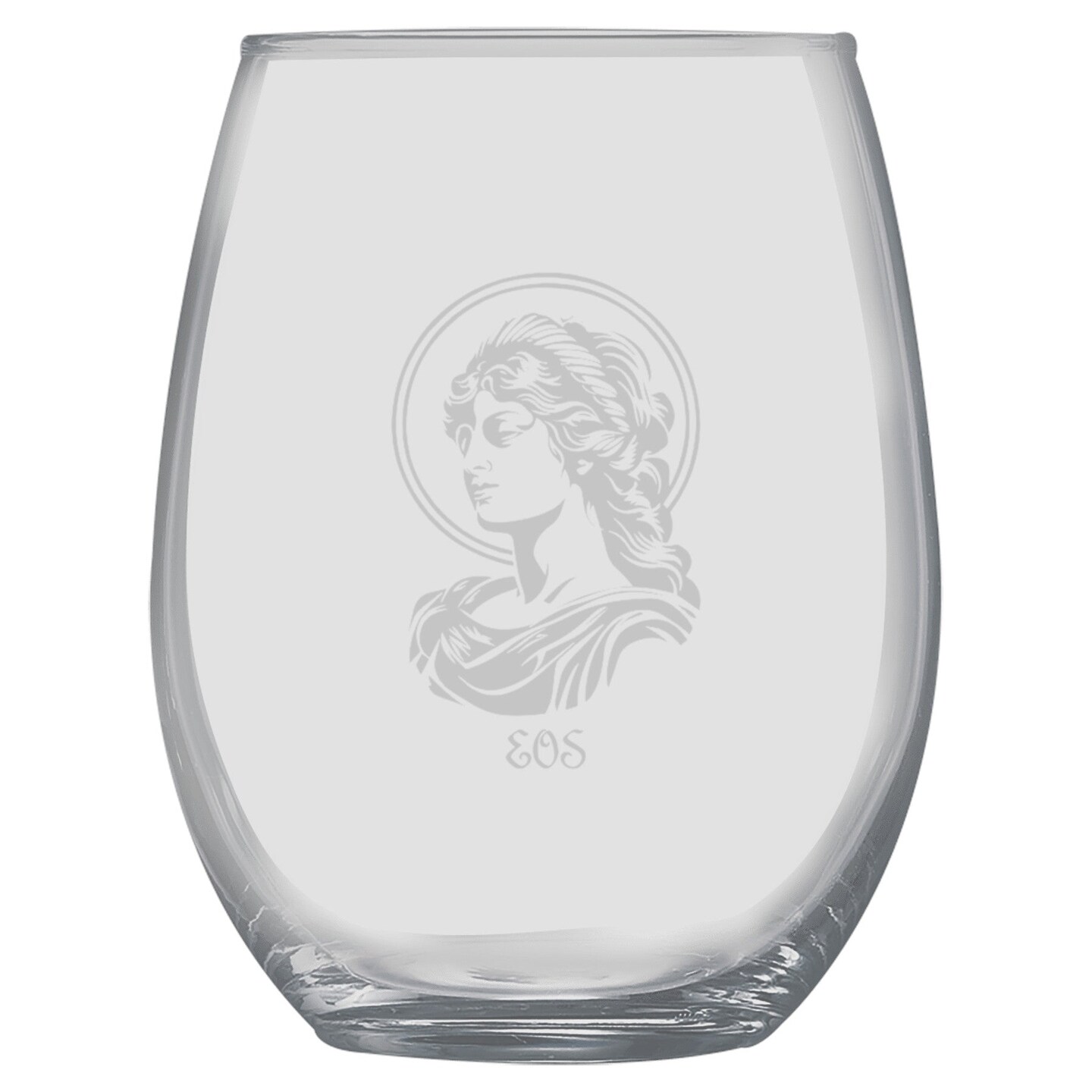 15oz Stemless Wine Glass - Eos Goddess of Dawn | Michaels