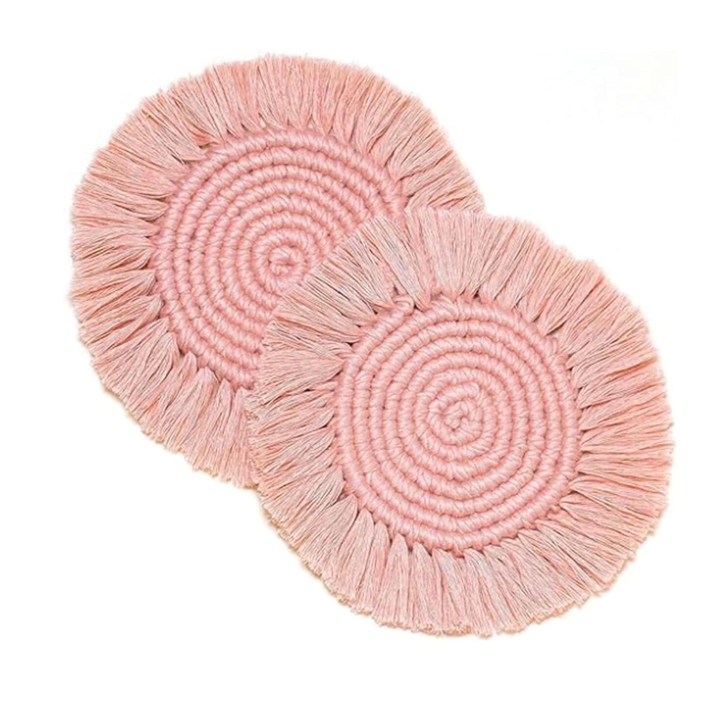2 PCS Handmade Boho Coasters | Michaels