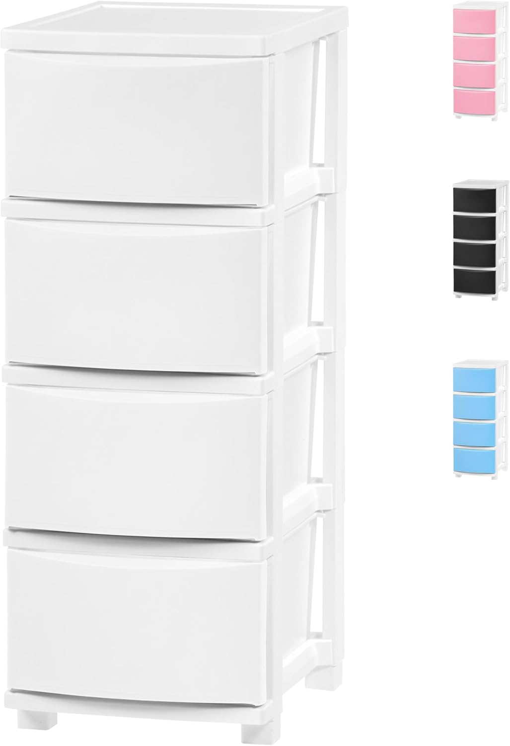 Plastic Drawer Storage Organizer, 4-Drawers | Michaels