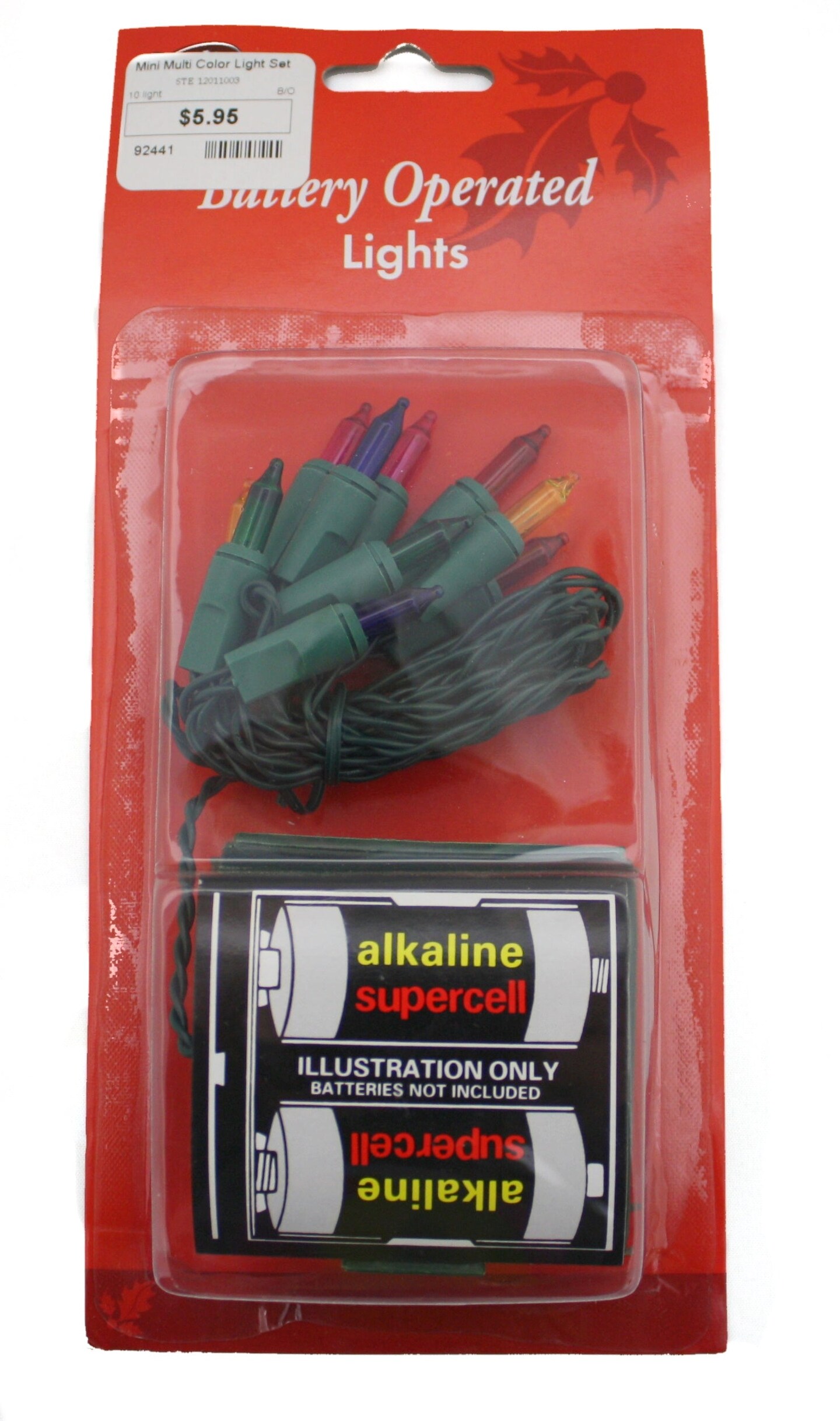 Mini Multi Color Light Set - B/O - 10 light | Michaels