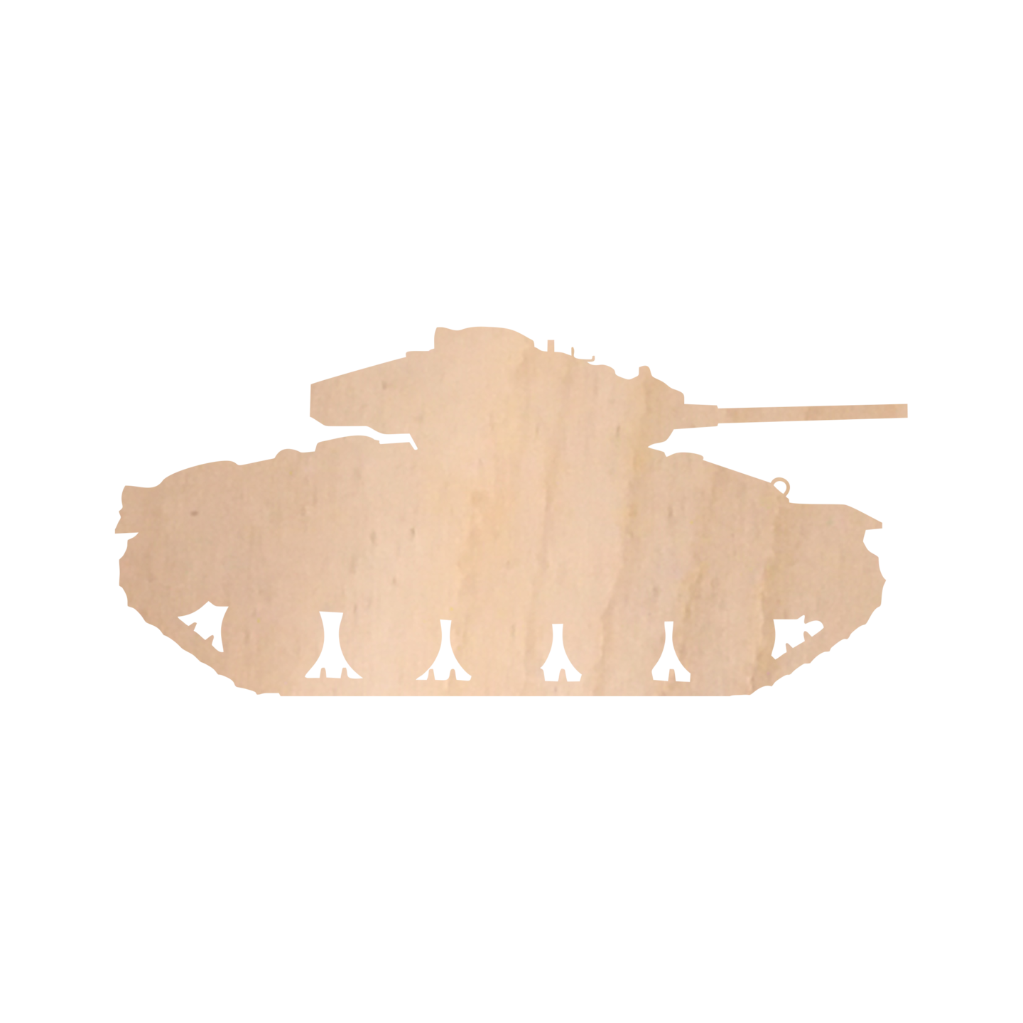 Tank Wooden Crafting Shape , Multiple Sizes and Wood Thickness, Style ...