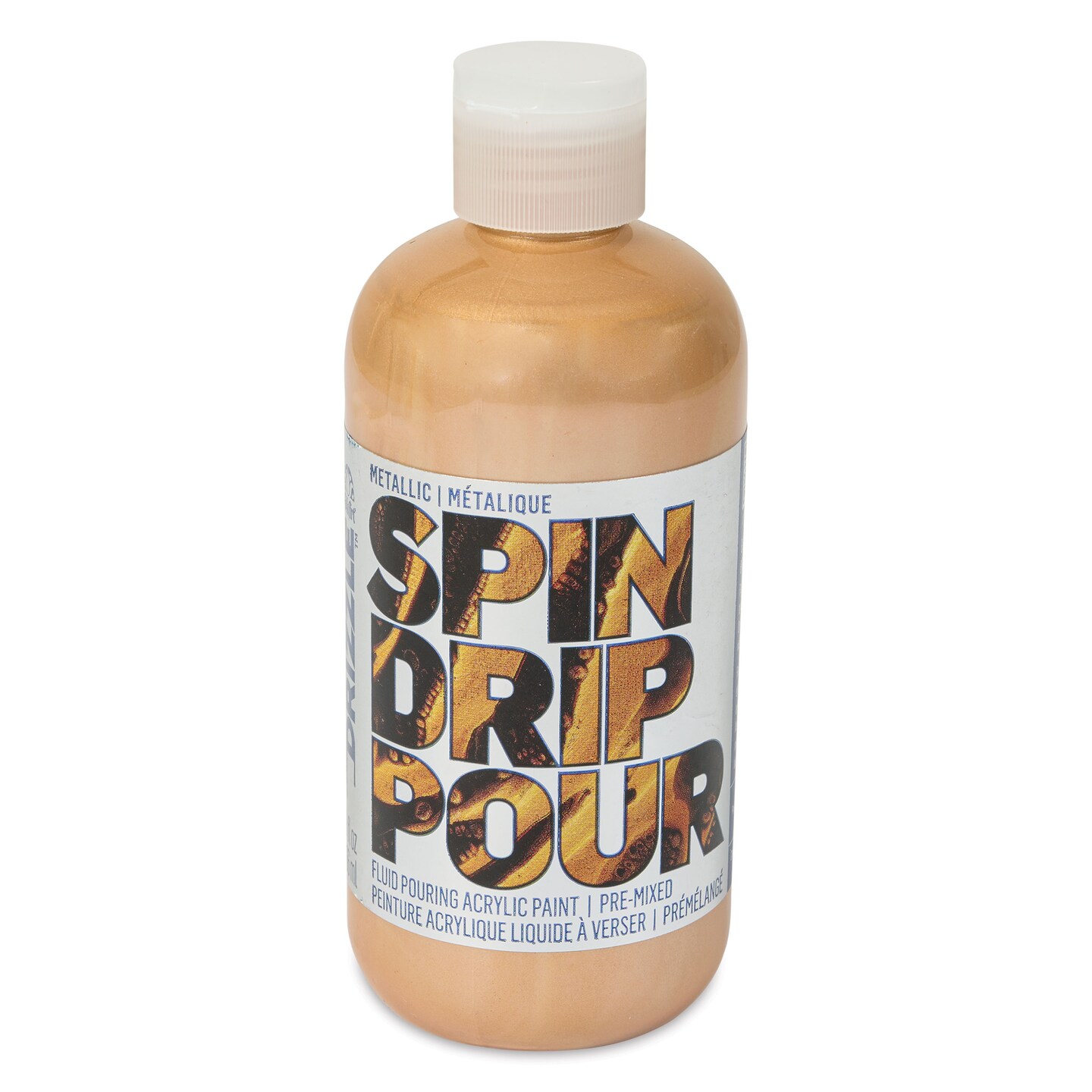 FolkArt Drizzle Acrylic Pouring Paint - New Penny Metallic, 9 oz | Michaels