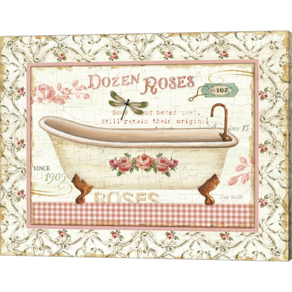 Rose Garden IV by Lisa Audit 20" x 16" Canvas Wall Art | Michaels