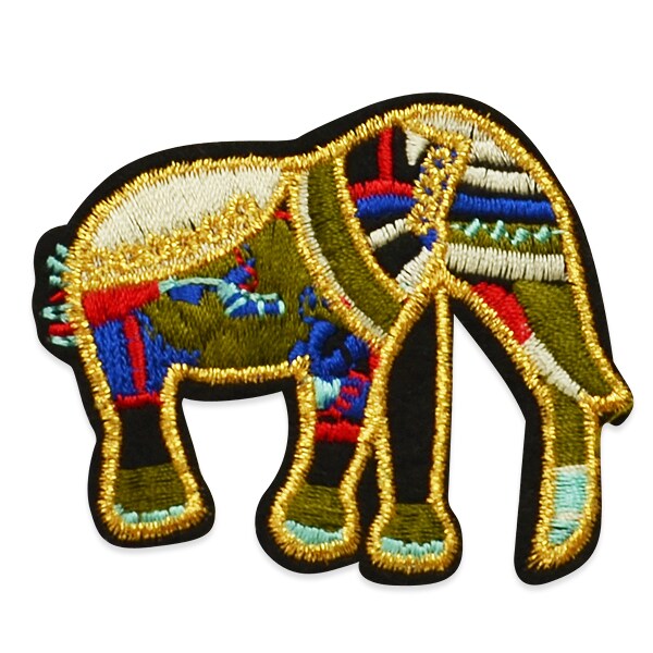Lana Elephant Iron On Embroidered Applique/Patch Patch | Michaels