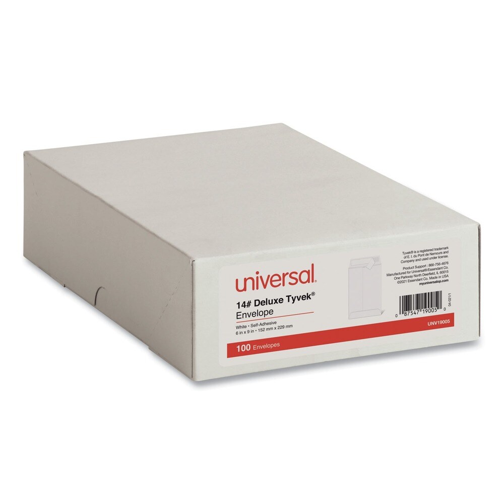 Universal #1 Square Flap Self-Adhesive Closure 6 in. x 9 in. Deluxe ...