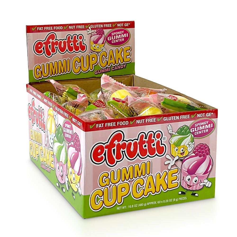 Efrutti Gummy Gummi Cupcake Box 60 Ct | Michaels