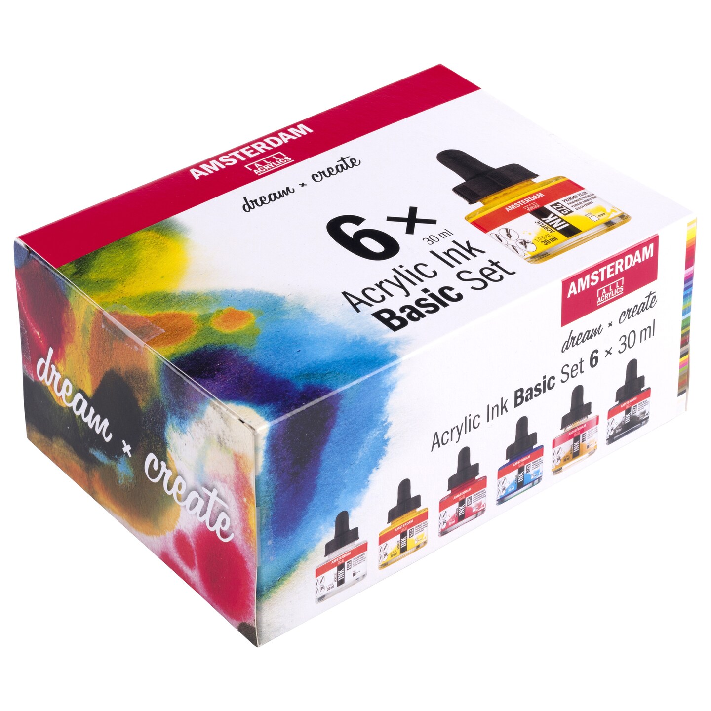 Amsterdam Acrylic Ink Set 30ml 6/Pkg-Basic | Michaels